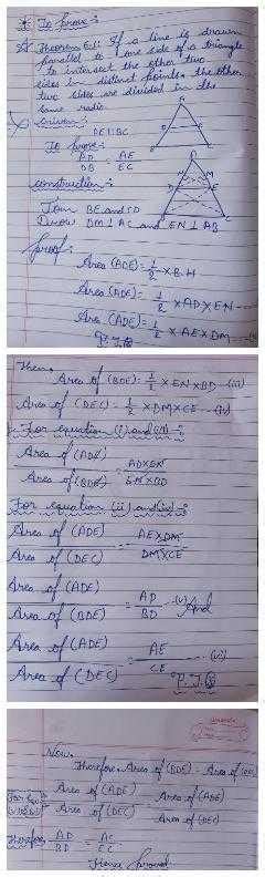 How To Prove BPT EduRev Class Question