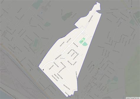 Map Of Colonial Park Cdp Thong Thai Real