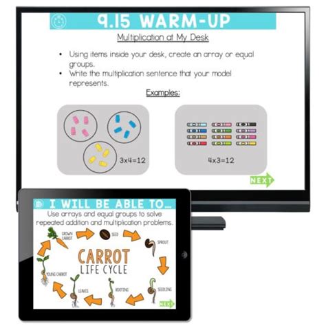 lucky to learn math lesson 9 15 multiplication and arrays review