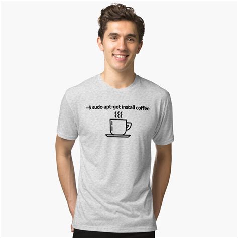 Linux Sudo Apt Get Install Coffee Funny Linux Command Line Sticker For Sale By Devdn Redbubble