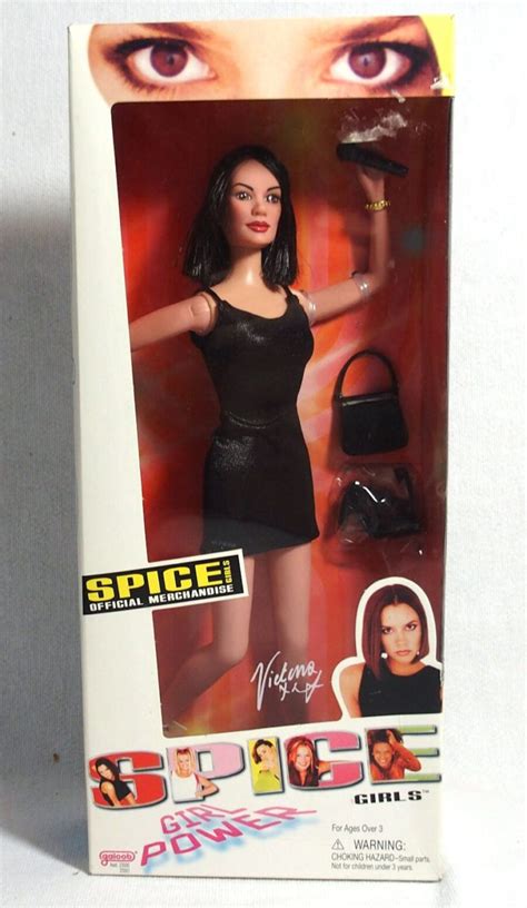 Posh Spice “victoria Adams” Girl Power 12 Doll W Black Dress