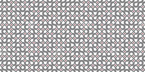 Seamless Pattern With Circle Connect Shape Metaball Dots Icon Integration Technology Symbols