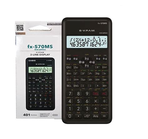 Casio Scientific Calculator Fx570ex Classwiz School Office Calculator Original Casio Shopee
