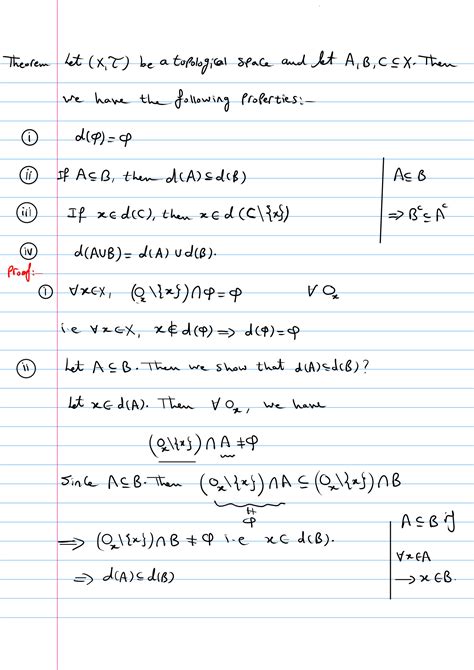 SOLUTION Lecture In Topology And Important Notes Studypool