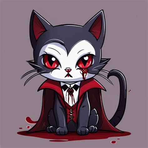 Vampire Kitty By Misterhammer9294 On Deviantart