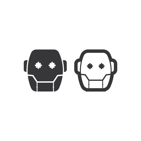Robot Icon Vector 22242211 Vector Art At Vecteezy