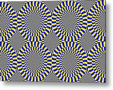 Optical Illusion Black And White Moving