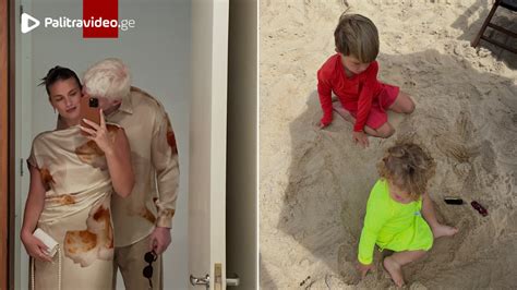 “გასეირნება ტრანკოსოში” ბერა ივანიშვილის მეუღლე ნანუკა გუდავაძე მორიგ ოჯახურ კადრებს აზიარებს