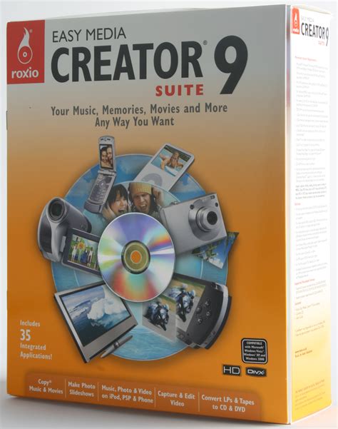 Roxio Easy Media Creator 9 Review Ephotozine