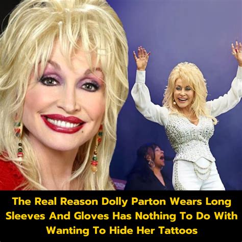 The Real Reason Dolly Parton Wears Long Sleeves And Gloves Has Nothing