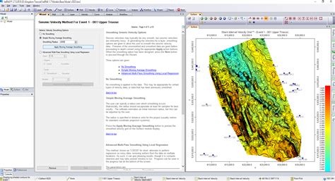 How To Use Kriging With External Drift Velpak Seismic Inversion