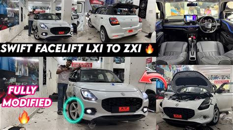 2025 Swift Facelift Lxi Modification Swift Base To Top Swift Lxi To Zxi Modified Under ₹80k😍