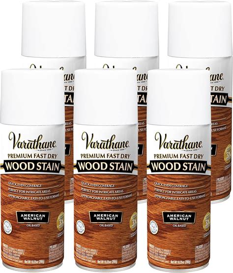 Varathane Premium Fast Dry Wood Stain Spray 1 Hour Dry Time 1 Coat