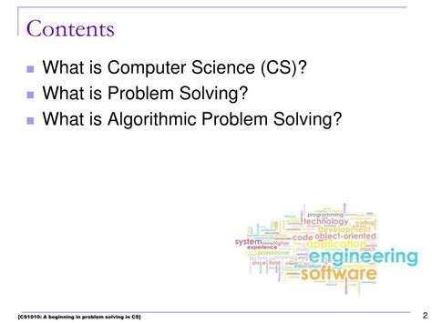 Ppt Cs1010 Programming Methodology A Beginning In Problem Solving In Computer Science