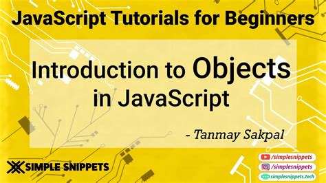 18 Introduction To Objects In Javascript Part 1 Javascript