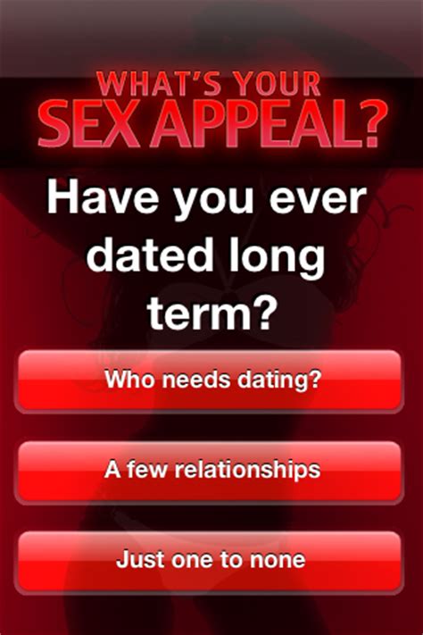 What S Your Sex Appeal IPhone App Review Appbite Com