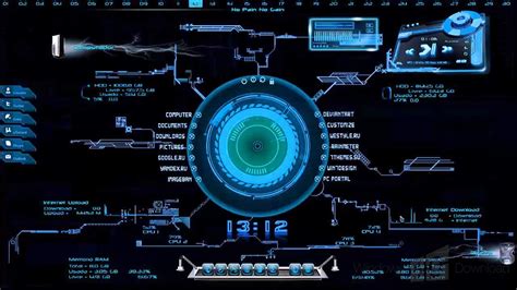 Топ темы для Windows 10 Rainmeter