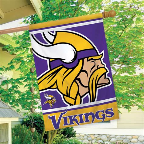 Minnesota Vikings Vertical Nfl Flag Briarwood Lane