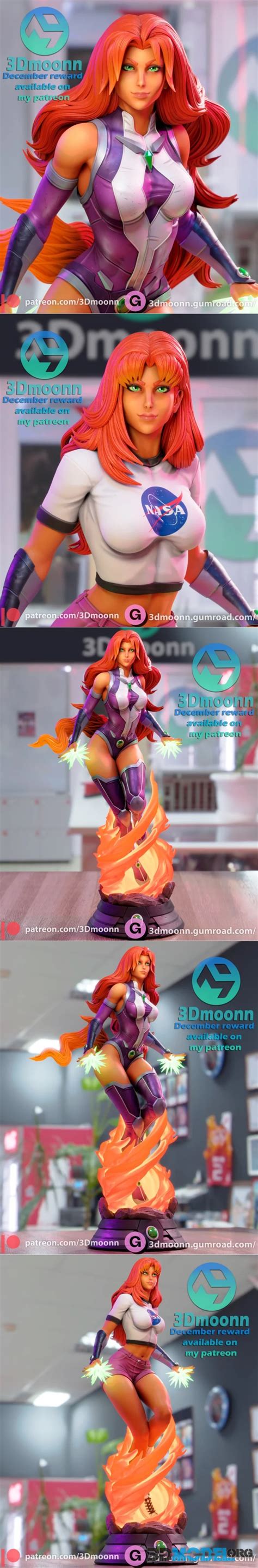 3d Model 3dmoonn Starfire Printable