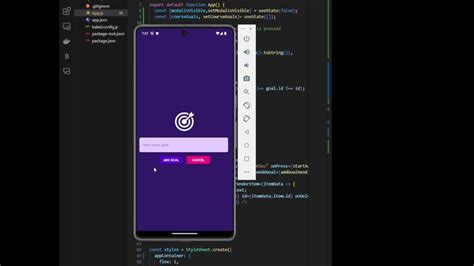 Made Goalapp With React Native App Abdel Mouzahir Posted On The Topic Linkedin