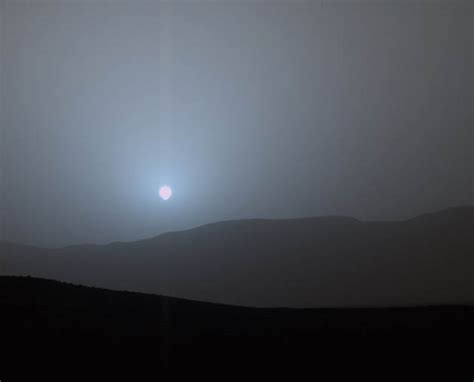 Inéditas Imágenes De Un Espectacular Atardecer Azul En Marte Nexofin