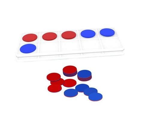 Ten Frame Set With Counters 1 Tray 10 Counters Makro
