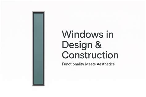 Windows In Architecture And Construction Essential Reference