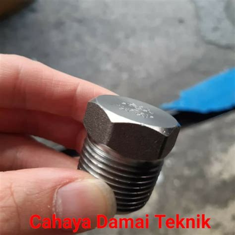 Jual Plug Besi Class 3000 Npt 12 Plug Class 3000 A105 Jakarta