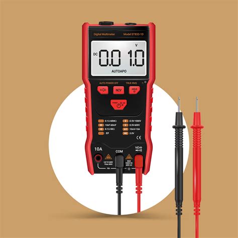 Vector Illustration Of Digital Electric Multimeter Behance