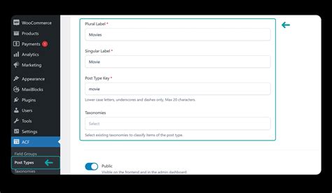 How To Show Acf Fields Maxiblocks Helpdesk