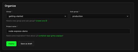 Service Container Zeet Docs
