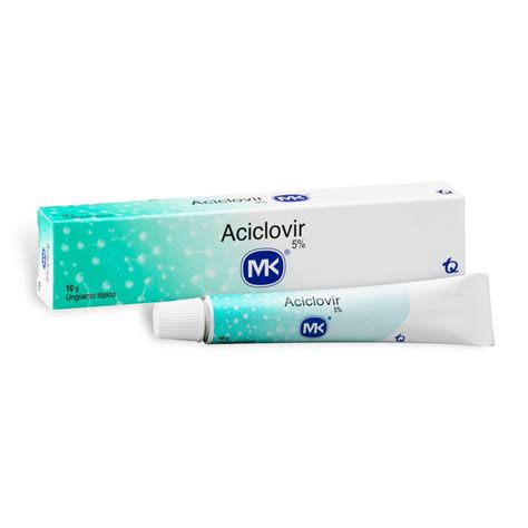 Aciclovir 5 Unguento Topico Mk Tbo X 10 Gr Droguerias Patria