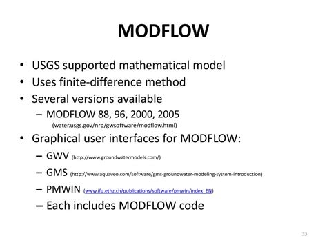 Groundwater Modeling Ppt Download
