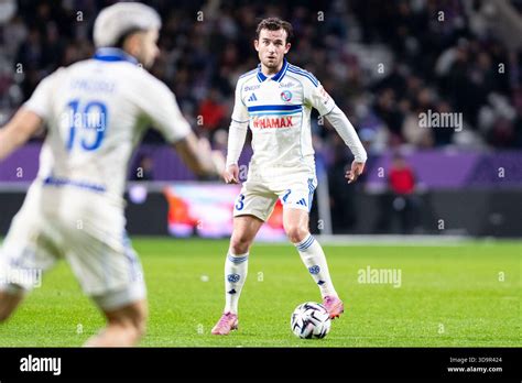 Benjamin Chilwell Of Strasbourg During The French Championship Ligue 1