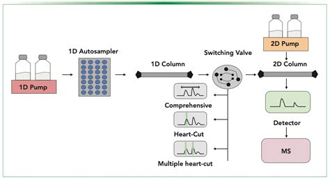Two Dimensional Liquid Chromatography 2d Lc Analysis Of Size Based Heterogeneities In