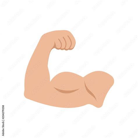 Bicep Logo Vector Illustration Stock Vector Adobe Stock