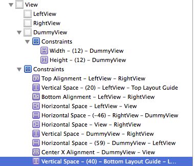 Ios AutoLayout To Keep View Sizes Proportional Stack Overflow