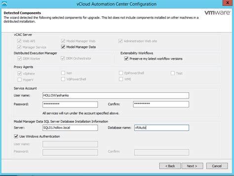 Vrealize Automation 6 Upgrade