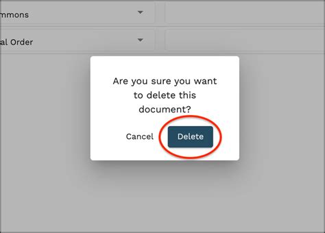 How To Delete A Document GovLink Support