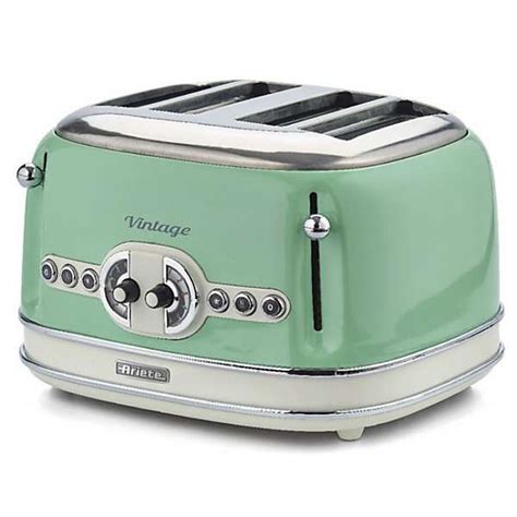 Ariete Vintage Style Toaster | Brödrost, Vintage, Vintage design