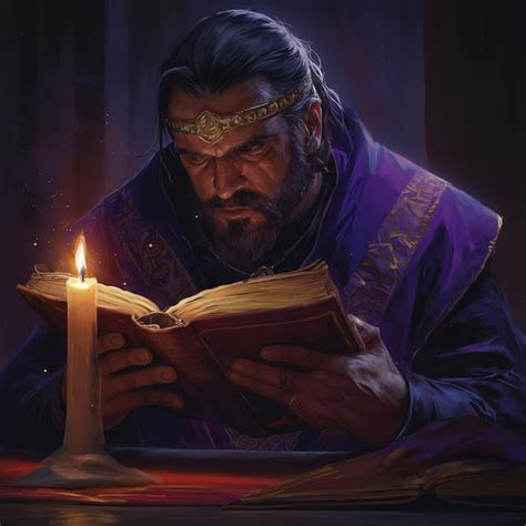 Mage Mystic Path Full Of Elemental Spells And Powerful Magic Premium Ai Generated Image