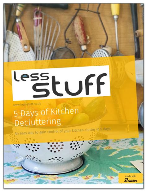 Declutter The Fridge And Freezer Less Stuff Decluttering For Non
