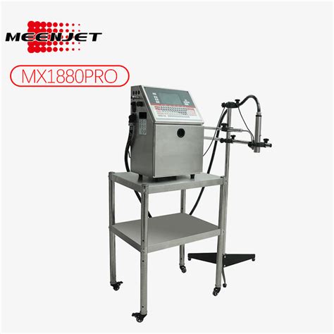 Meenjet High Speed Continuous Inkjet Small Characters Inkjet CIJ Printer Expiry Date Batch