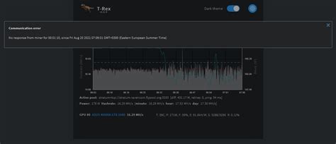 Windows API Communication Error Issue Trexminer T Rex GitHub