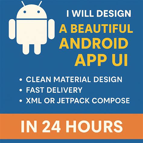 Design A Beautiful Android App Ui Using Xml By Dlightsoft Fiverr