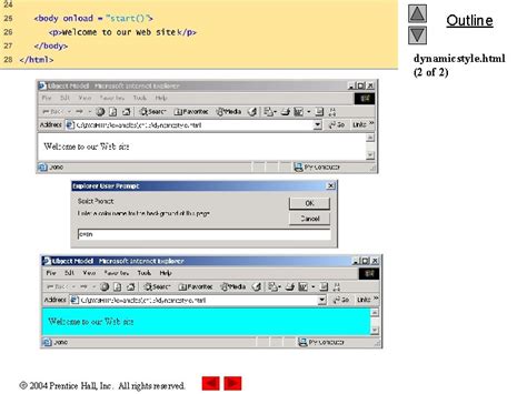 Chapter 13 Dynamic Html Object Model And Collections