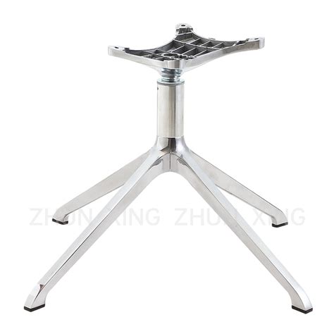 Metal Office Chair Base Plate With Rotation Function Chair Frame From