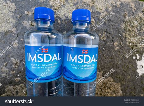 Stavanernorway September 27 2019plastic Bottles Imsdals Drinking Stock
