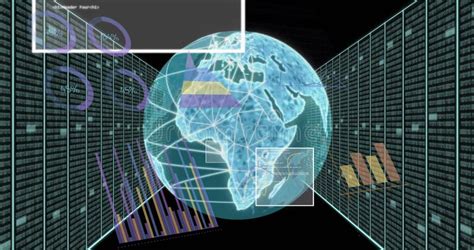 Global Data Analytics Image Over Digital Earth With Charts And Graphs