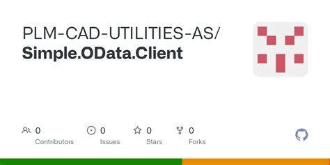 GitHub PLM CAD UTILITIES AS Simple OData Client